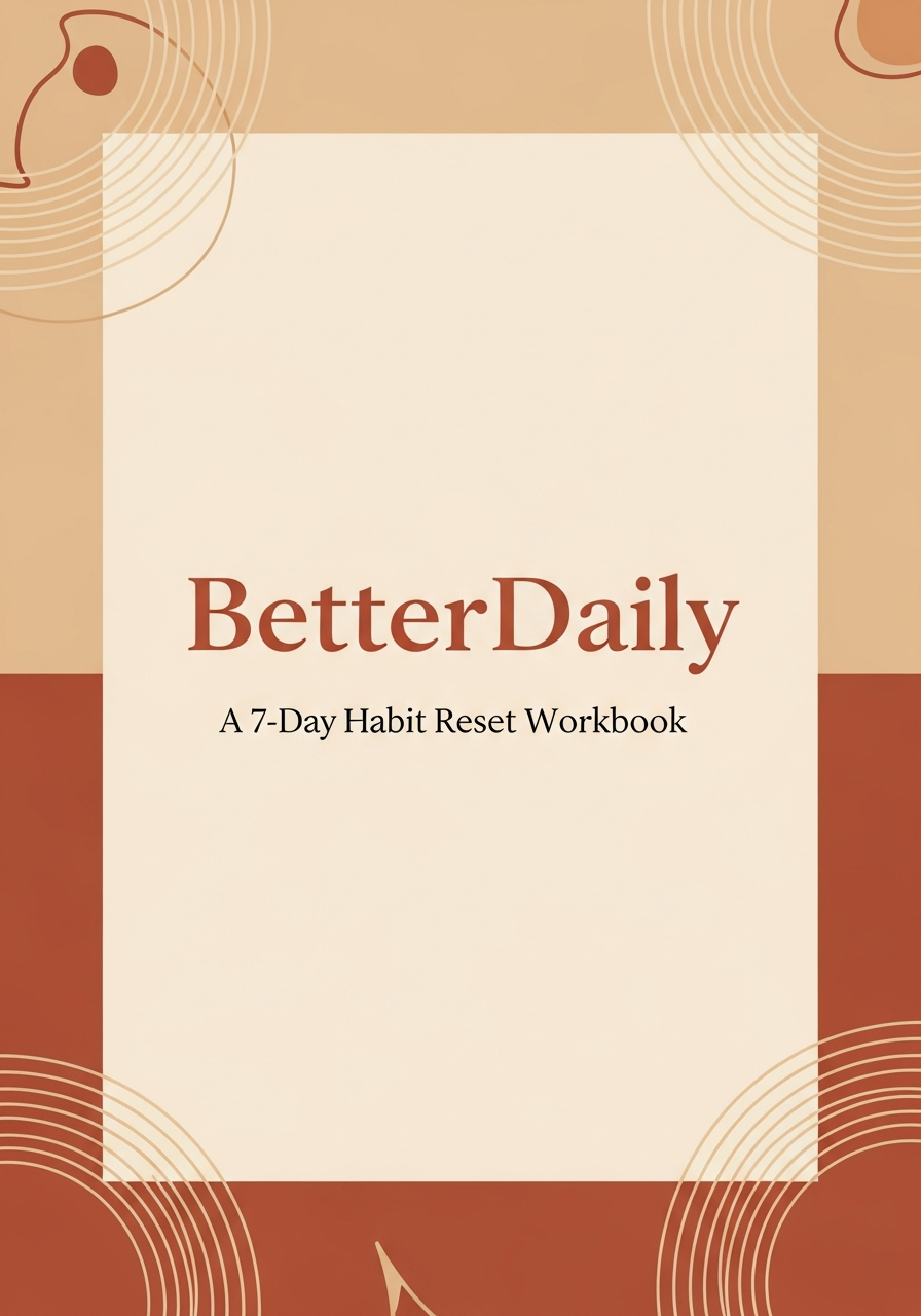 Daily Habit Book – Track Your Habits, Stay Consistent